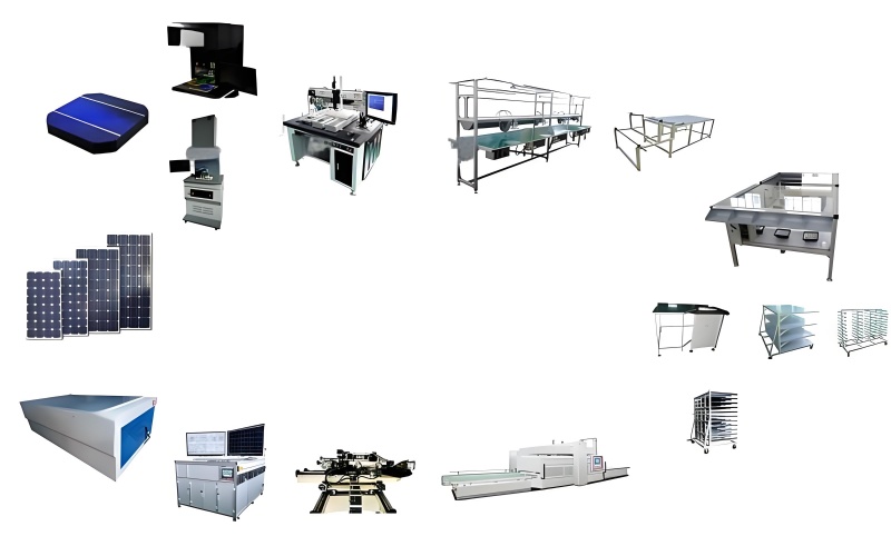 1-5MW, 10-20MW, 40-100MW Solar Panel Automated Production Line ...